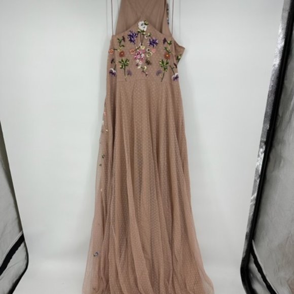 ASOS | Dresses | Asos Tall Floral Embroidered Dobby Mesh Cami Strap ...